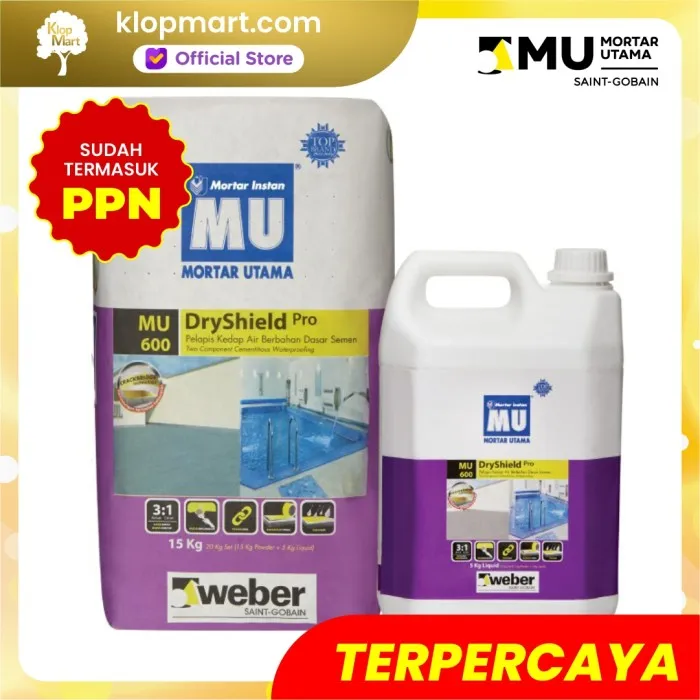 Jual MU-600 DryShield 20Kg Set