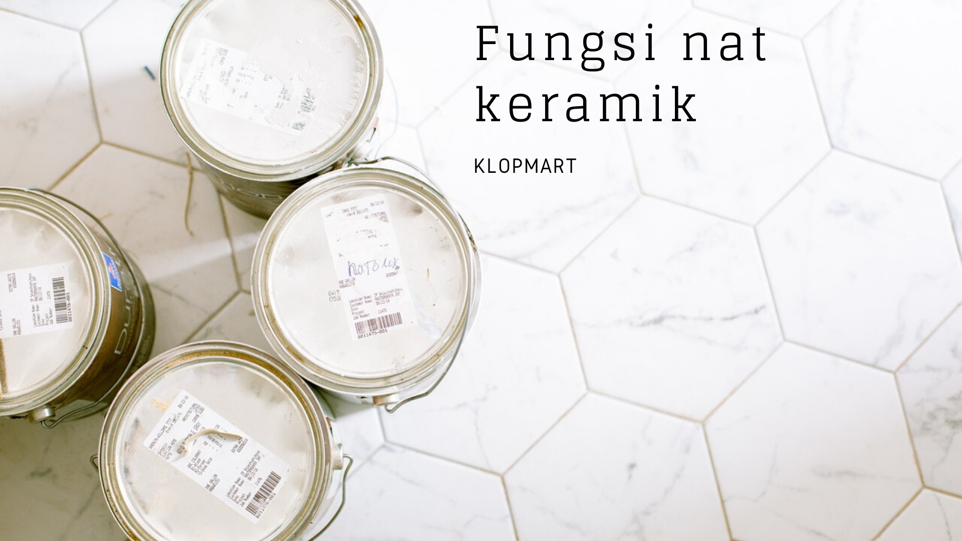 Fungsi Nat Keramik serta Teknik dan Tips Pemasangannya